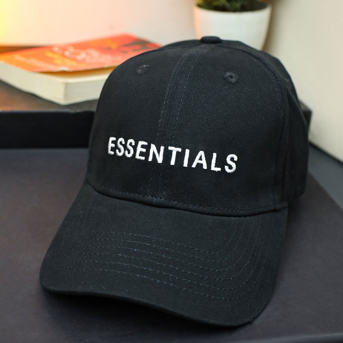 Essen Imp Embroidered Signature Cap In Black – Turbo Brands Factory