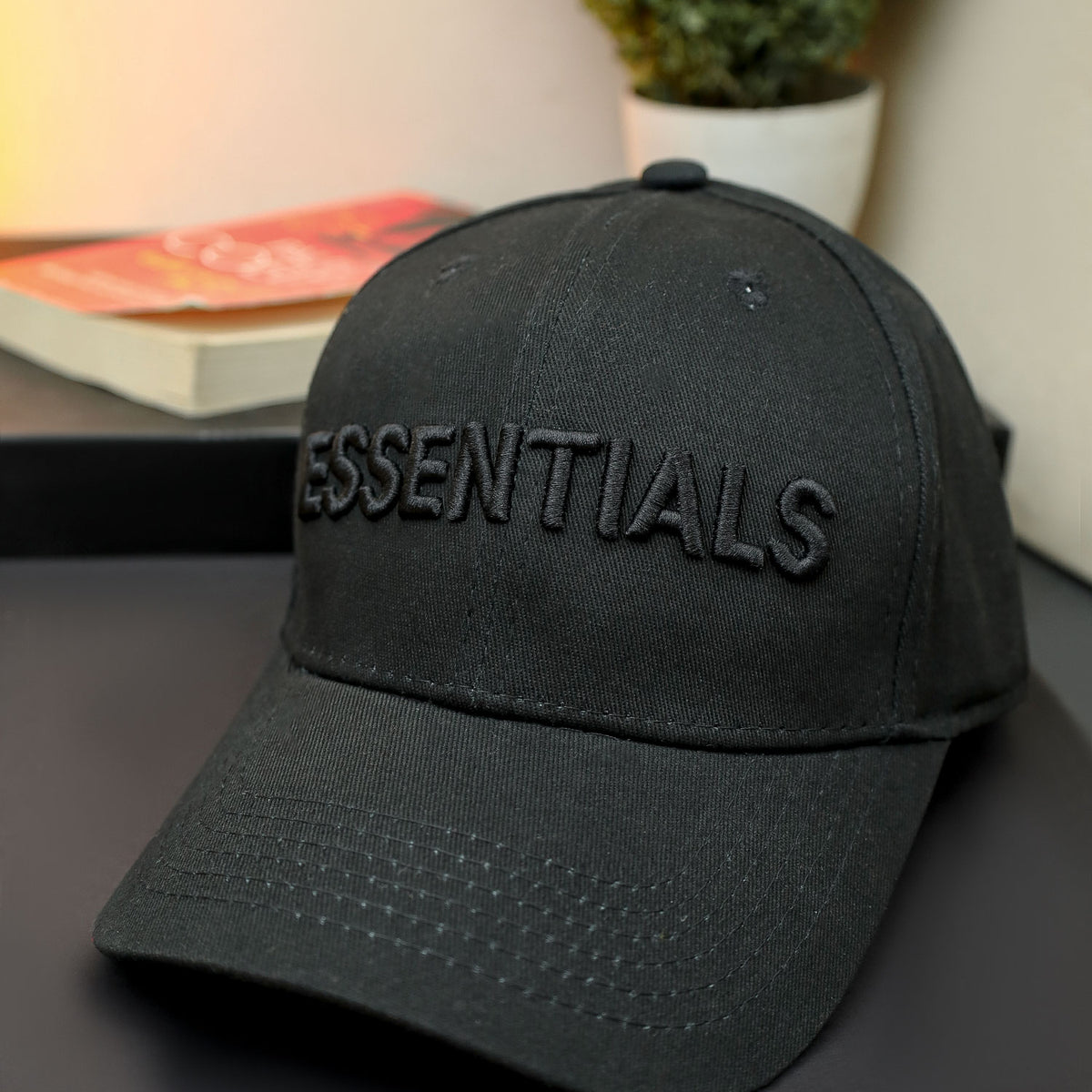 Essen Imp Embroidered logo Cap In Black – Turbo Brands Factory