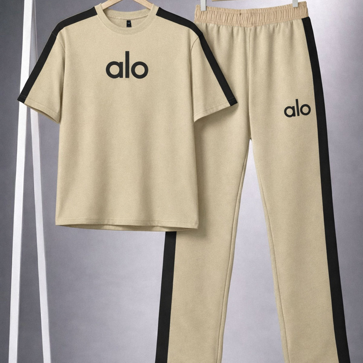 Alo Trendy Side Panel Stripe Men's Tracksuit – Turbo Brands Factory
