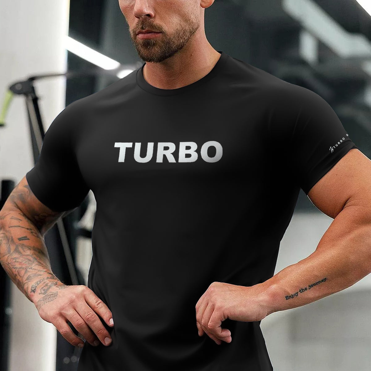 Turbo 'The Running Club' Performance Dry-Fit Tee – Turbo Brands Factory