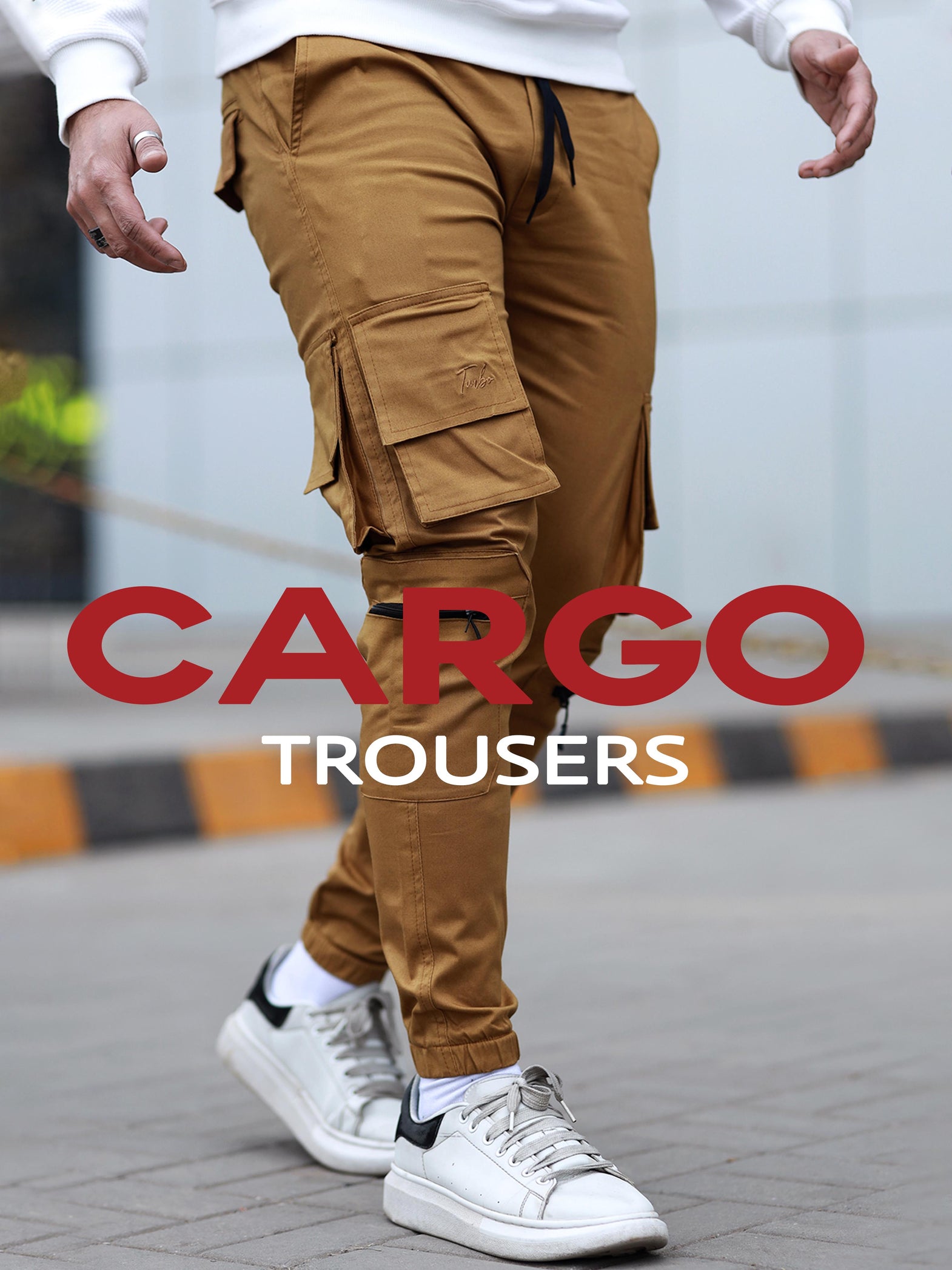 Plain Stripe Line Loose Bottom Trouser – Turbo Brands Factory