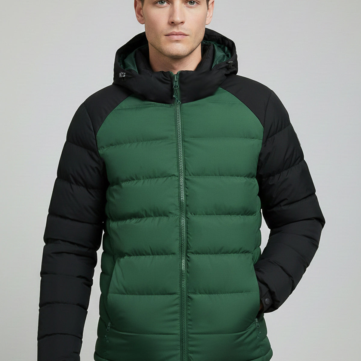 Goose Legacy Reversible Down Imported Puffer Jacket In Dark Green ...