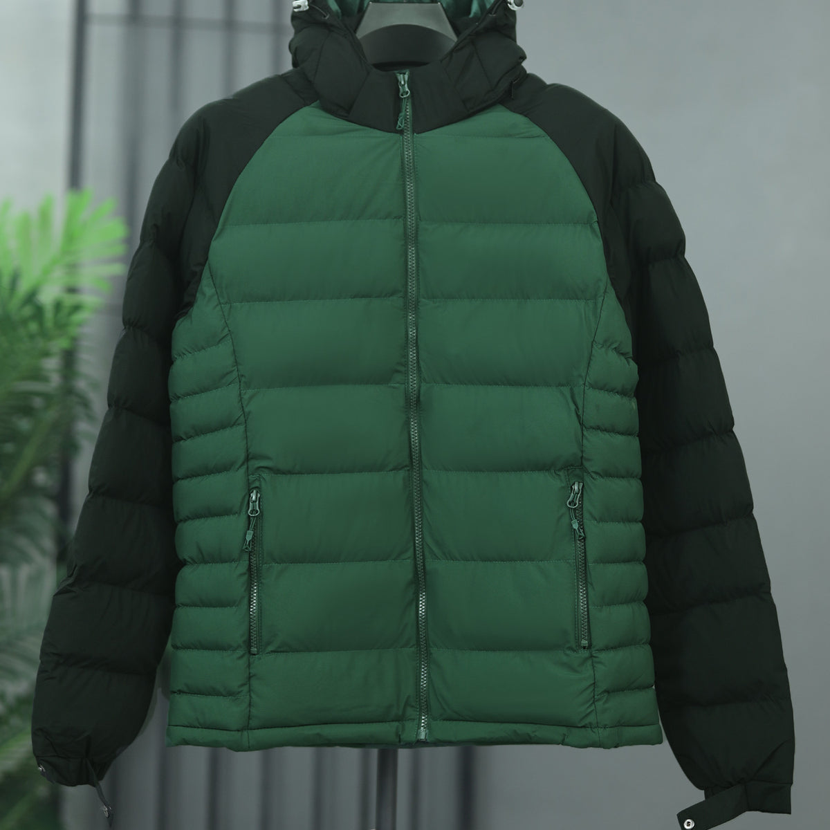 Goose Legacy Reversible Down Imported Puffer Jacket In Dark Green ...