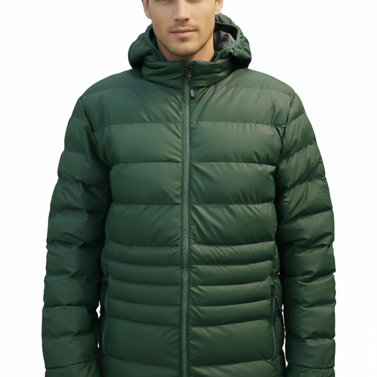 Classic Winter Down Hooded Bubble Padded Imported Puffer Jacket – Turbo ...