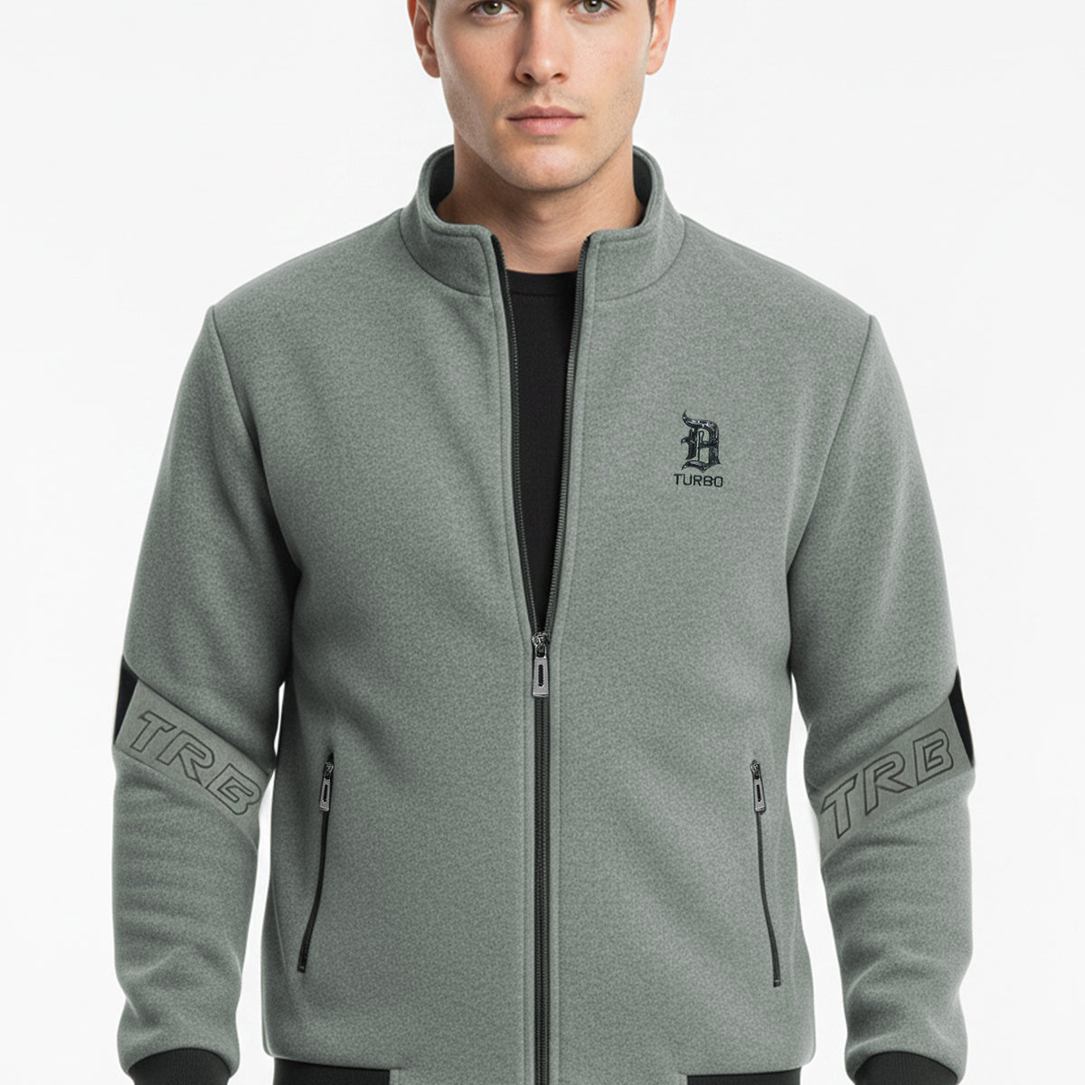 Winter Essential Imported Men's Woollen Jacket In Light Sage – Turbo ...